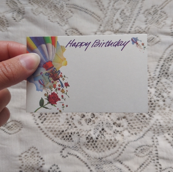 Vintage | Party Supplies | Happy Birthday Mini Cards Tiny Vintage ...